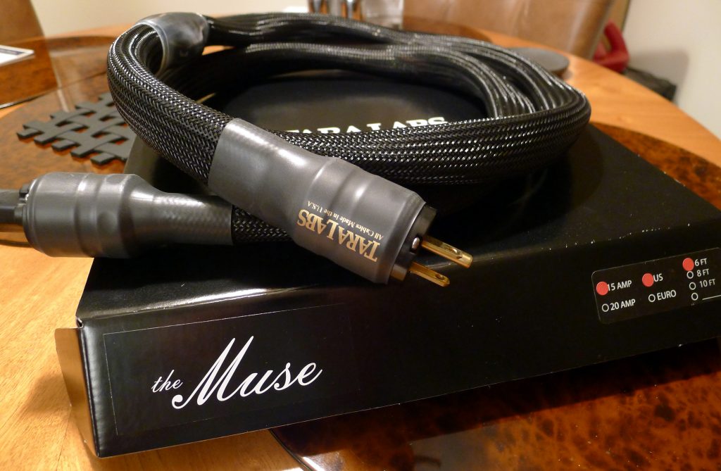TARA Labs Omega Evolution and The Muse Power Cables
