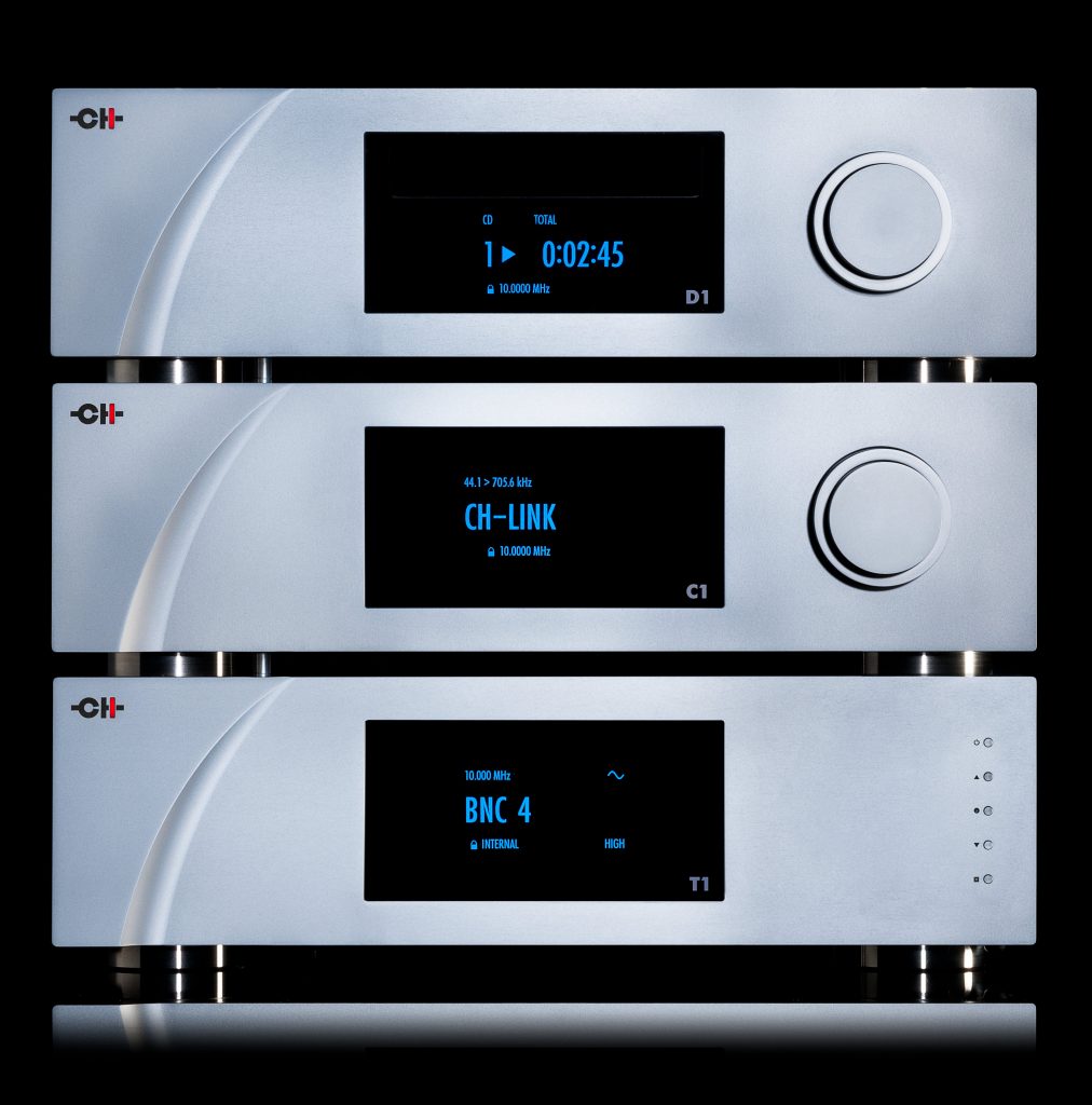 CH Precision T1 Time Reference Digital Clock