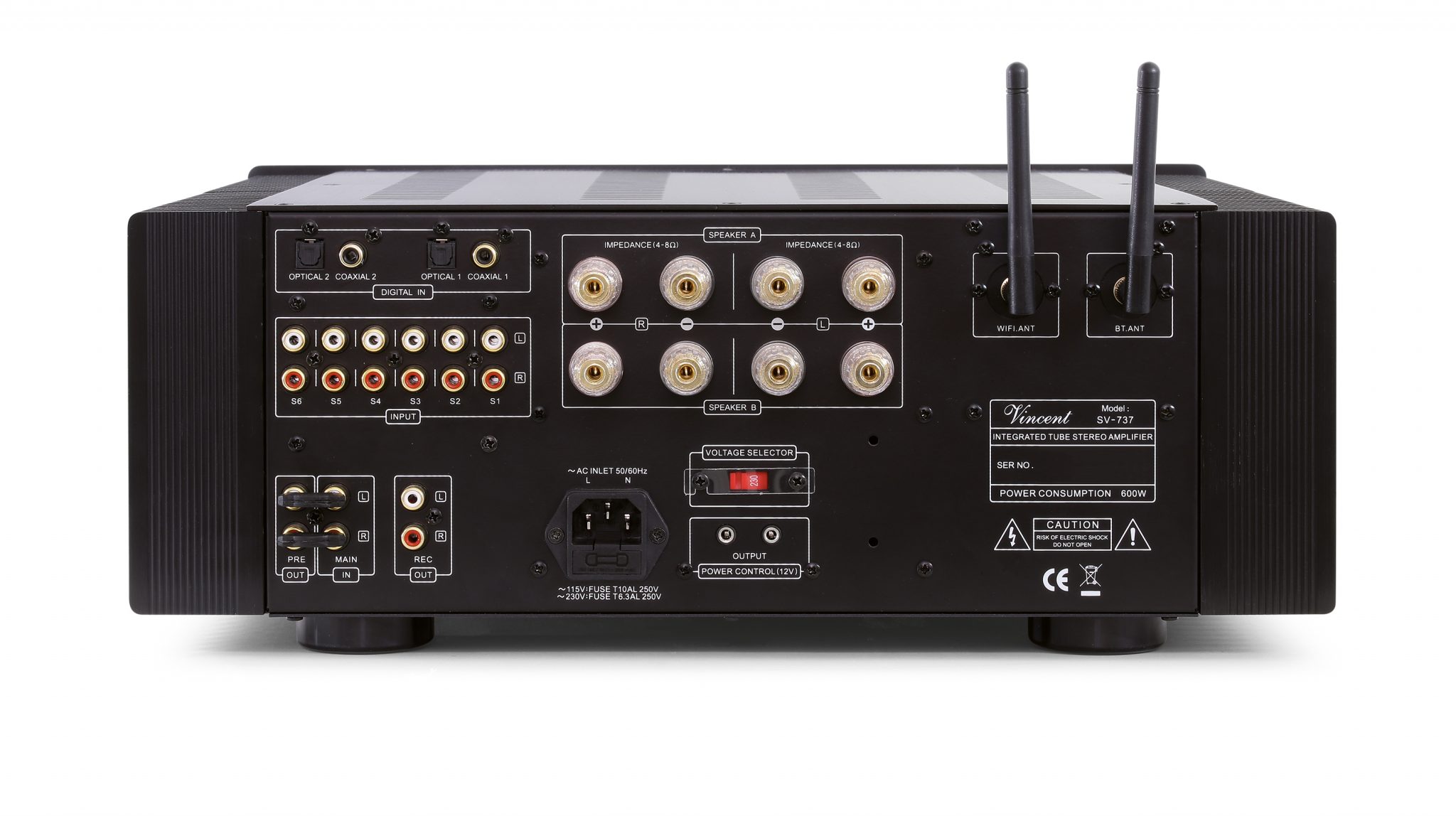 Vincent Audio Debuts SV-737 Hybrid Integrated Amplifier in U.S. Market ...