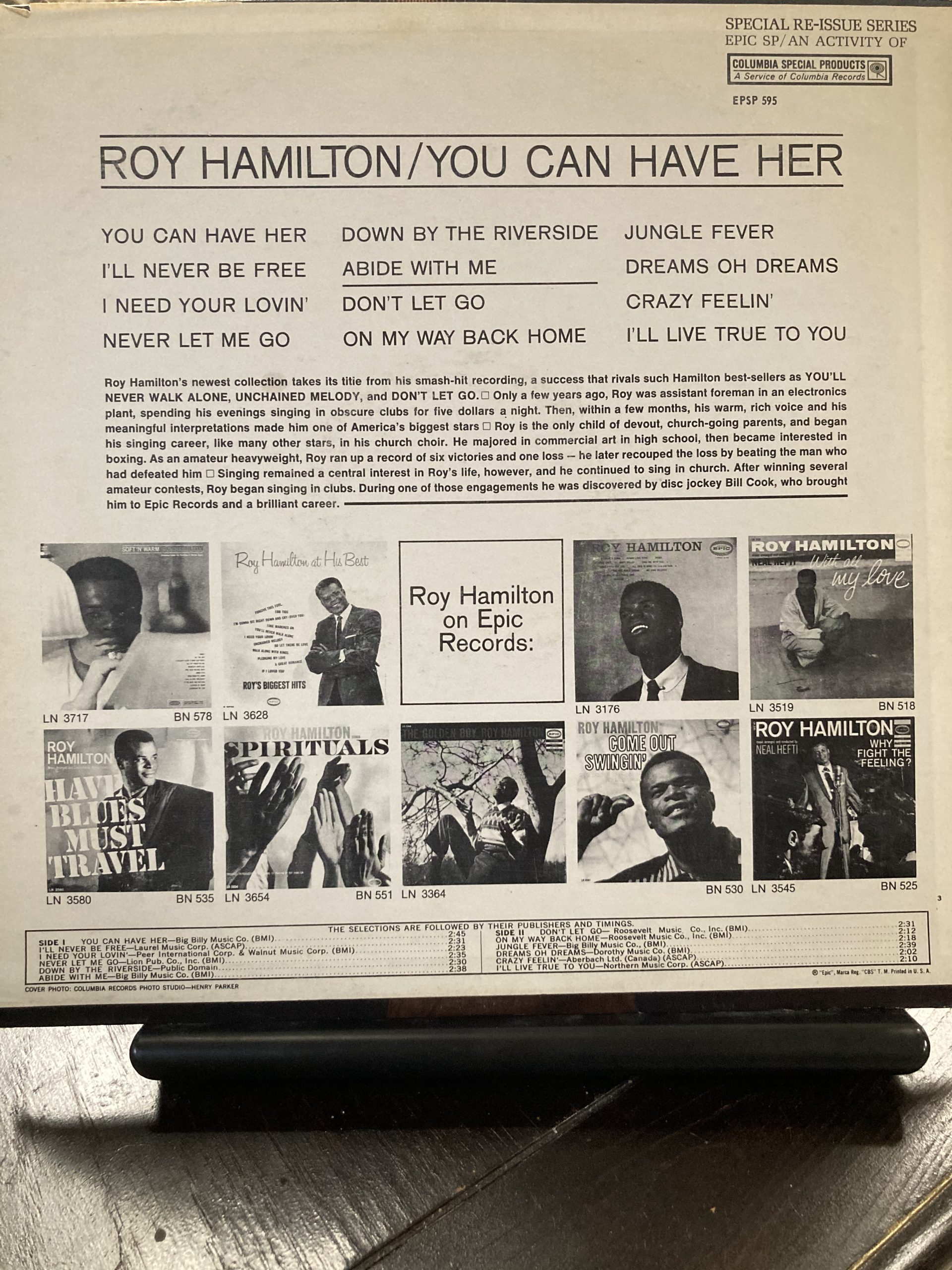 Roy Hamilton Elvis - Positive Feedback