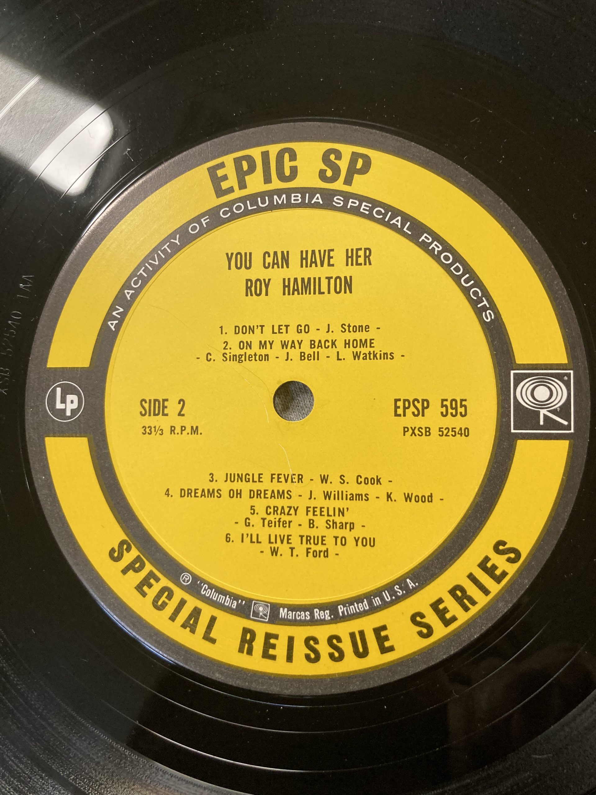 Roy Hamilton Elvis - Positive Feedback