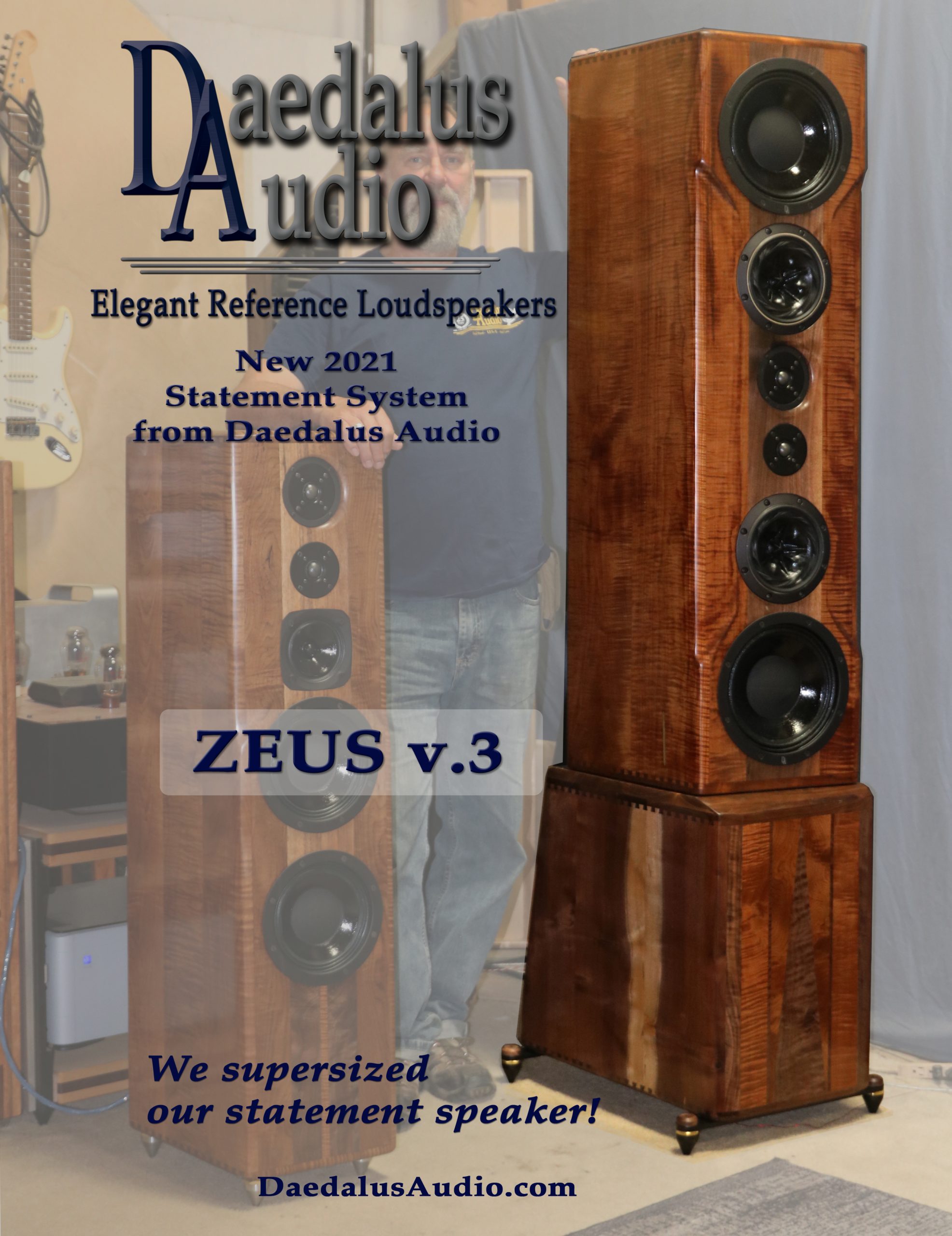New Daedalus Audio 2021 ZEUS v.3 Statement Speaker debut at Capital ...