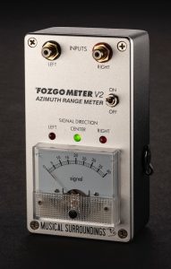 Musical Surroundings announces the Fozgometer V2 azimuth range meter ...