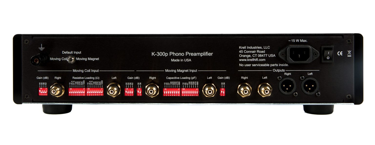 Krell K300p Phono stage - Positive Feedback