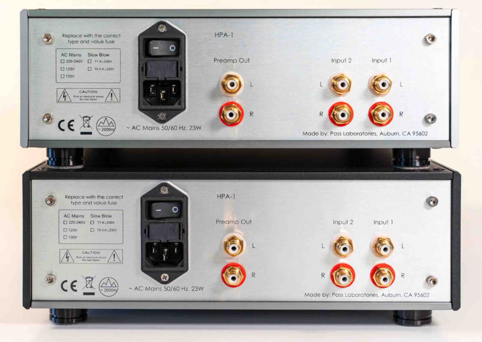 Pass Labs HPA-1c Headphone Amplifier - Positive Feedback
